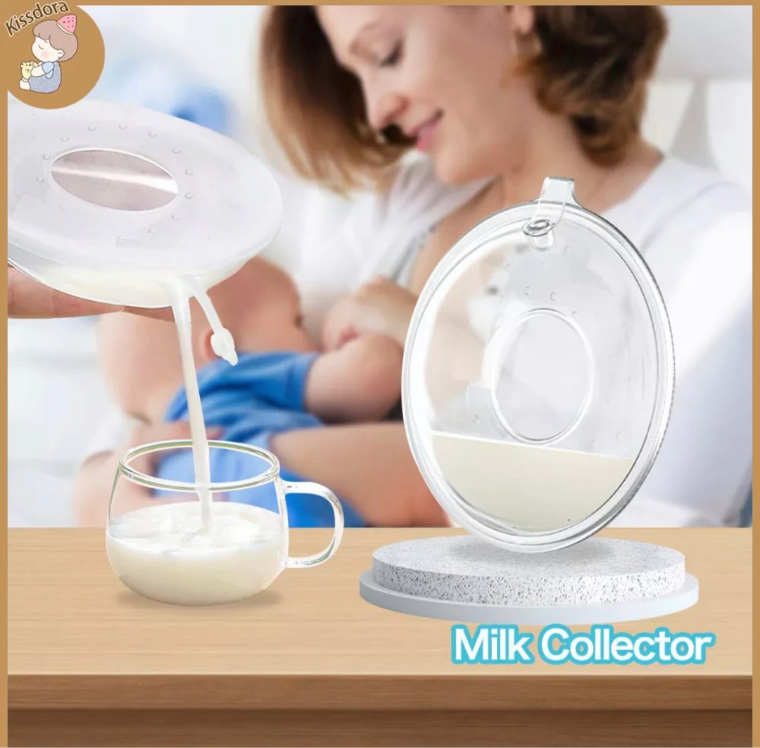 Breast feeding Milk Collector or Milk Catcher Milk Let down cup, Babies ...