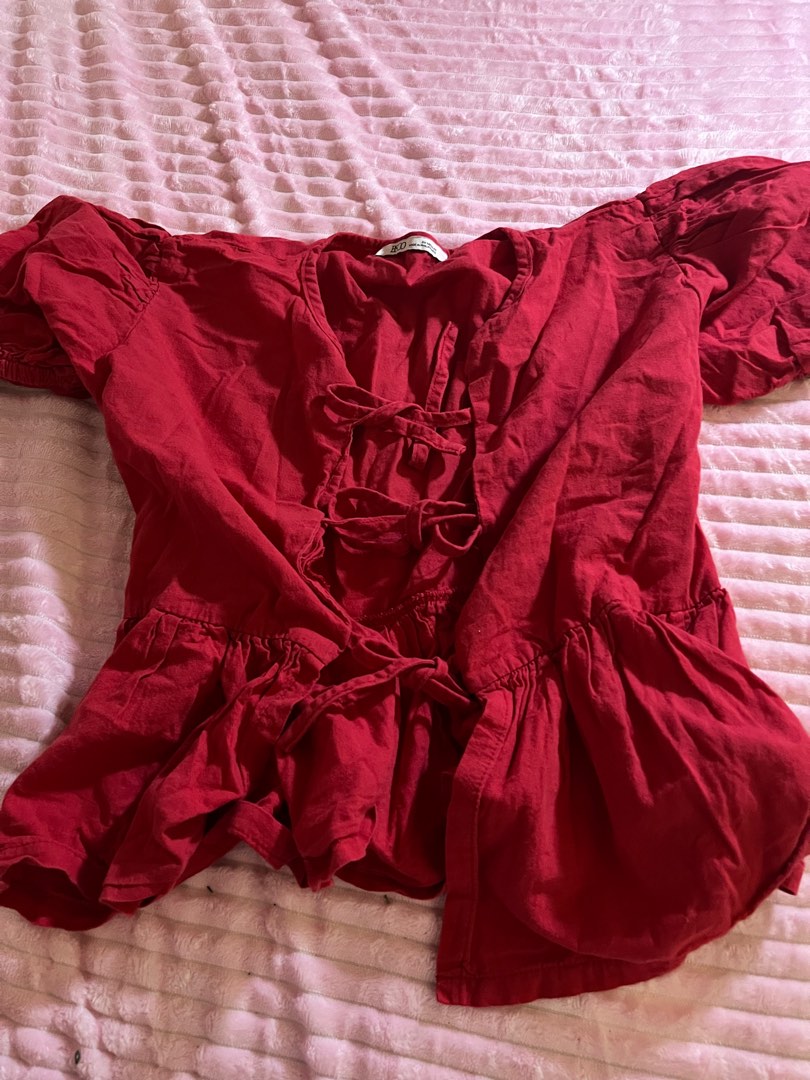 BSCO coquette top, Women's Fashion, Tops, Shirts on Carousell