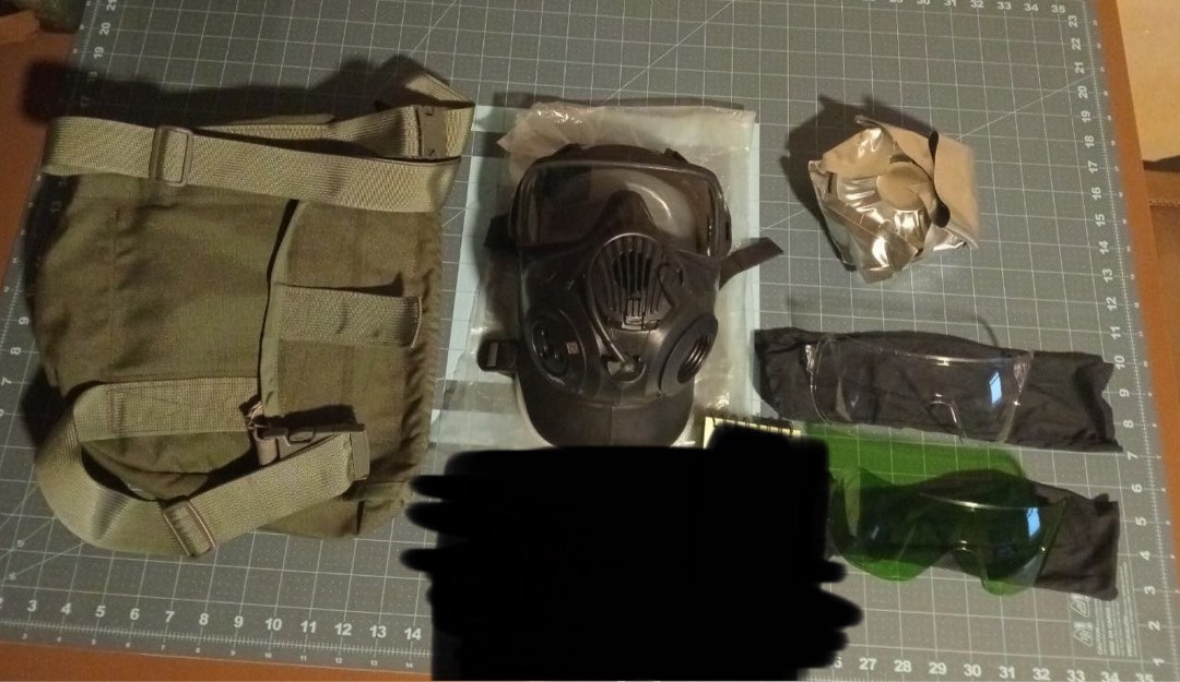 C50 gas mask set, Hobbies & Toys, Memorabilia & Collectibles, Vintage ...