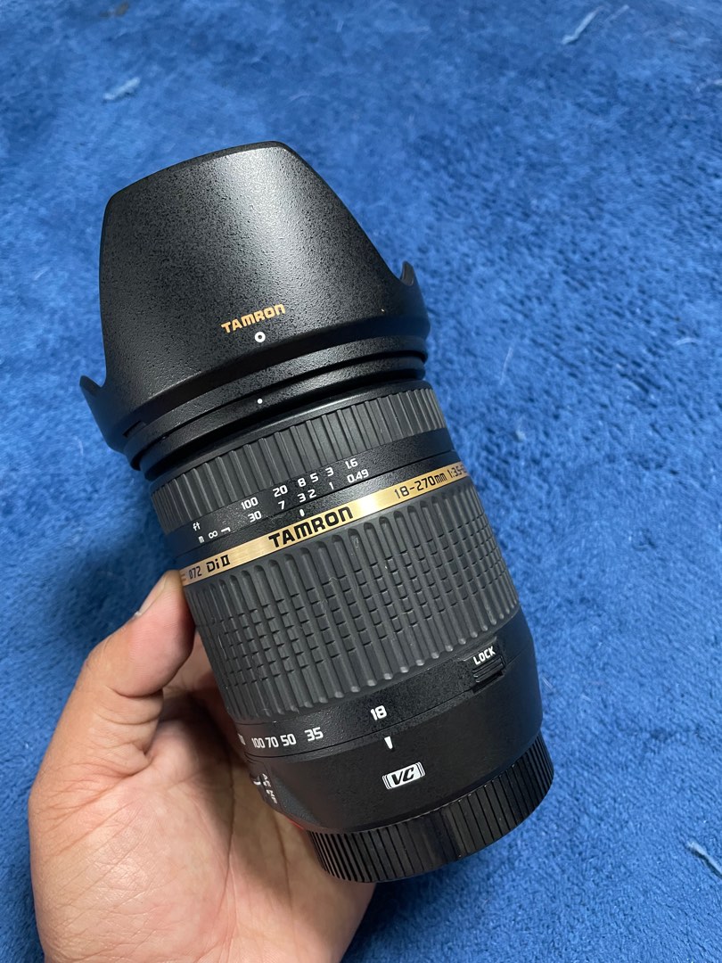 CANON MOUNT | TAMRON ZOOM LENS EFS 18-270MM D II | All around Lens ...