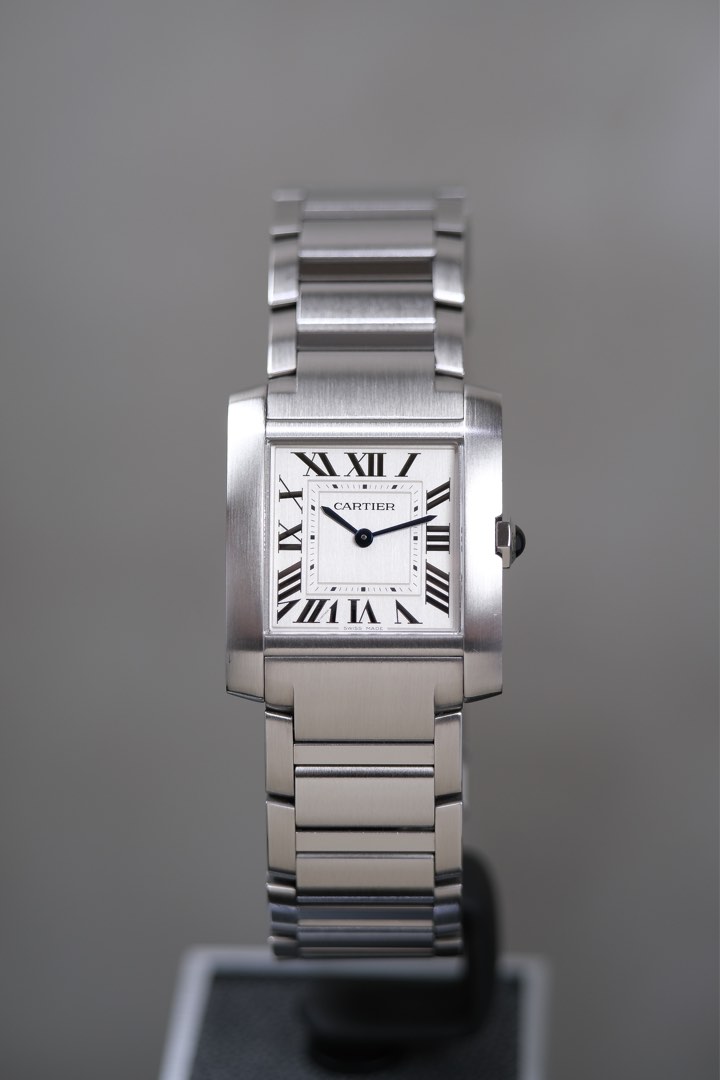 Cartier Tank Francaise Medium, Luxury, Watches on Carousell