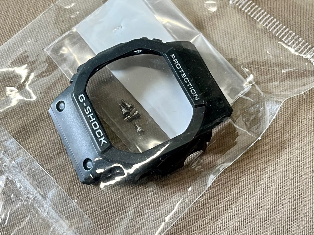 Casio G-Shock DW-5600 Watch Parts Bezel and Screws, Men's Fashion ...