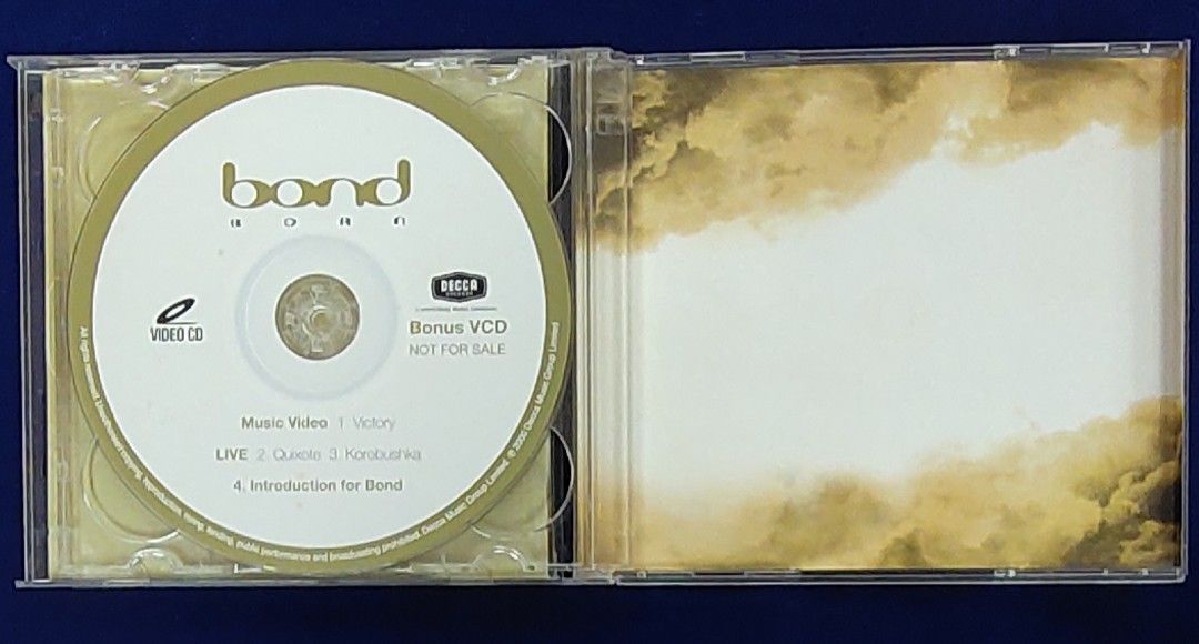 CD+VCD 2000 Bond - Born, Hobbies & Toys, Music & Media, CDs & DVDs on Carousell
