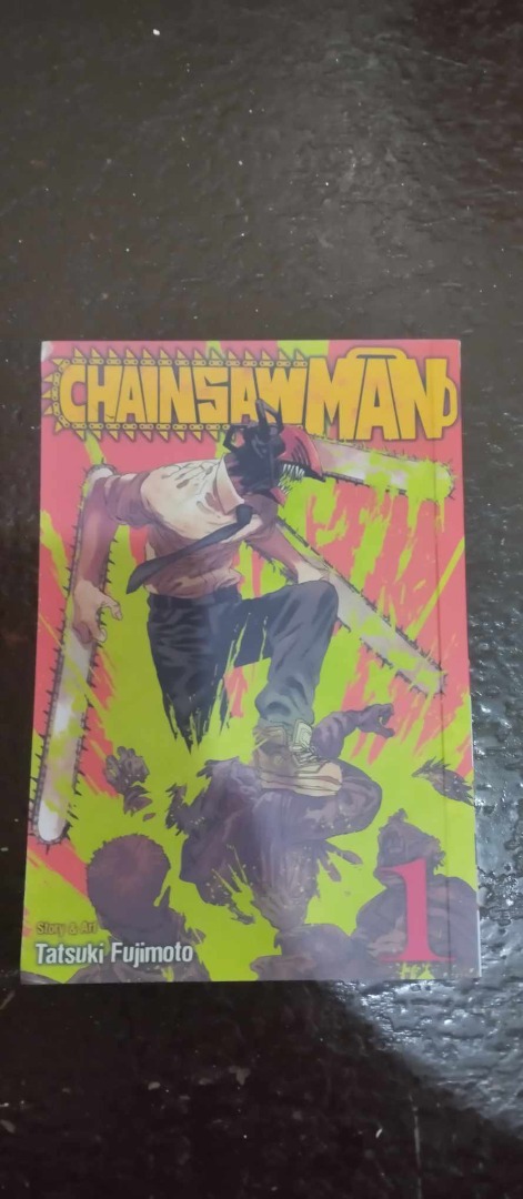 CHAINSAW MAN MANGA VOLUME 1, Hobbies & Toys, Books & Magazines, Fiction & Non-Fiction on Carousell