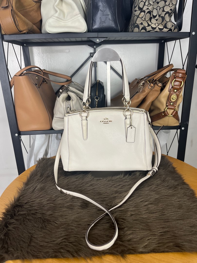 Coach Mini Christie Carryall, Luxury, Bags & Wallets on Carousell