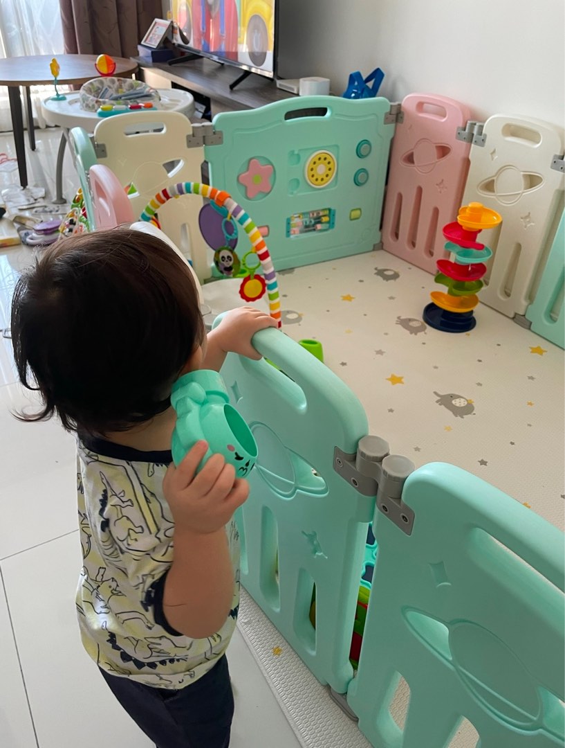 Coby Universe Fold Fence, Babies & Kids, Baby Nursery & Kids Furniture ...