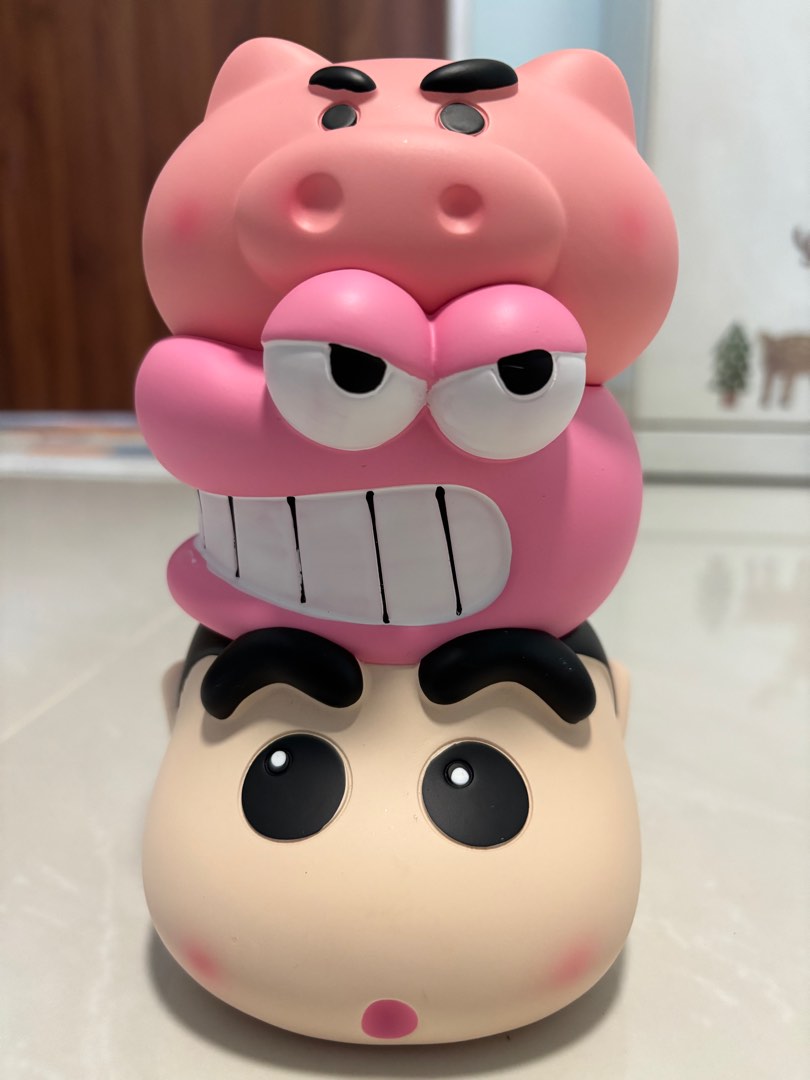 Crayon shin chan (piggy bank), Hobbies & Toys, Toys & Games on Carousell
