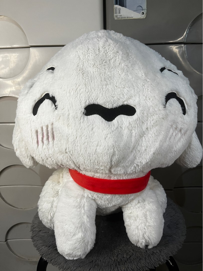 Crayon Shinchan x Shin Chan Shiro The White Dog Jumbo Plush/Stufftoy ...
