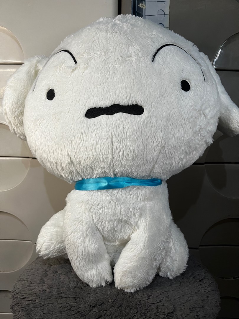 Crayon Shinchan x Shin Chan Shiro The White Dog Jumbo Plush/Stufftoy ...