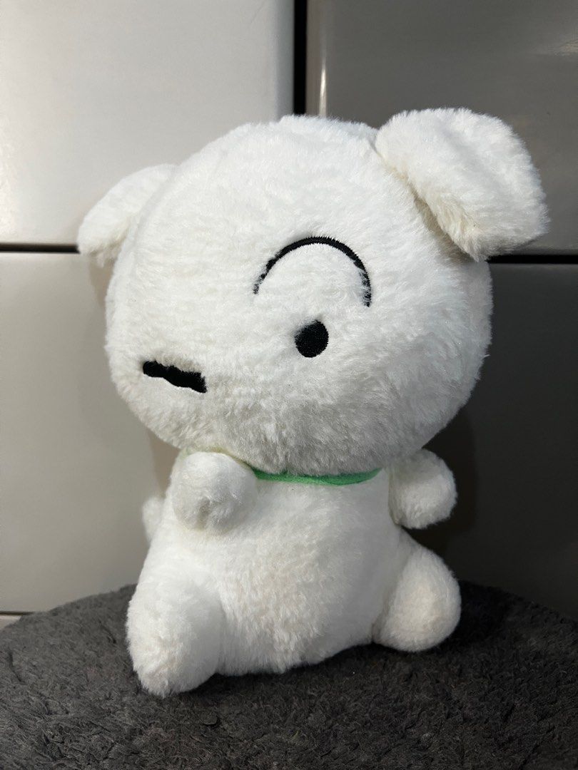 Crayon Shinchan x Shin Chan Shiro The White Dog Plush/Stufftoy, Hobbies ...