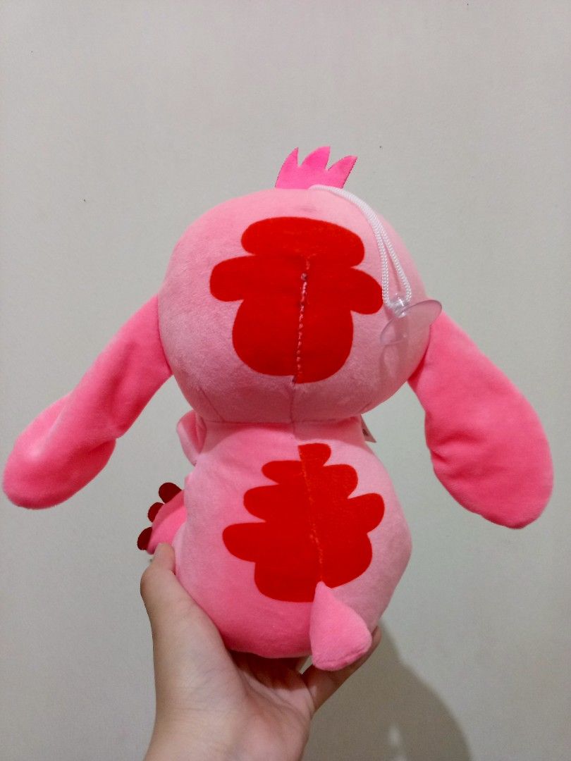 Cute Kawaii Pink Stitch Angel and Scrump Puppet Lilo Plush Plushie ...