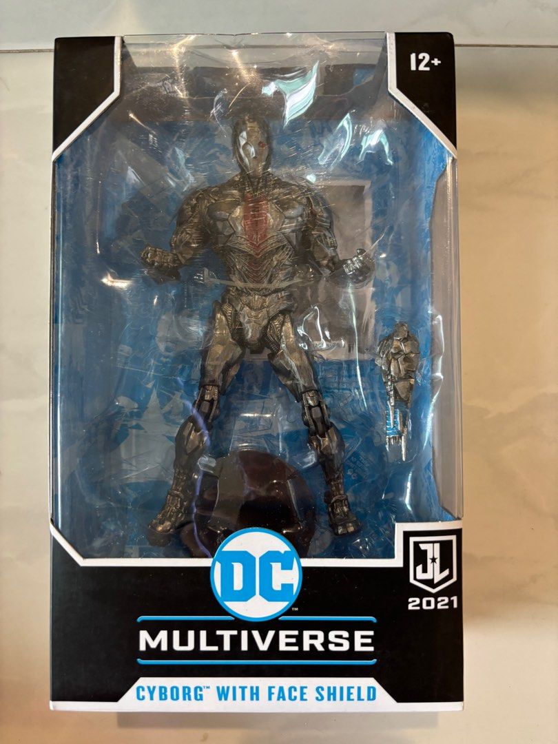 DC Multiverse Cyborg Face Shield Helmet Jl 2021 McFarlane, Hobbies ...