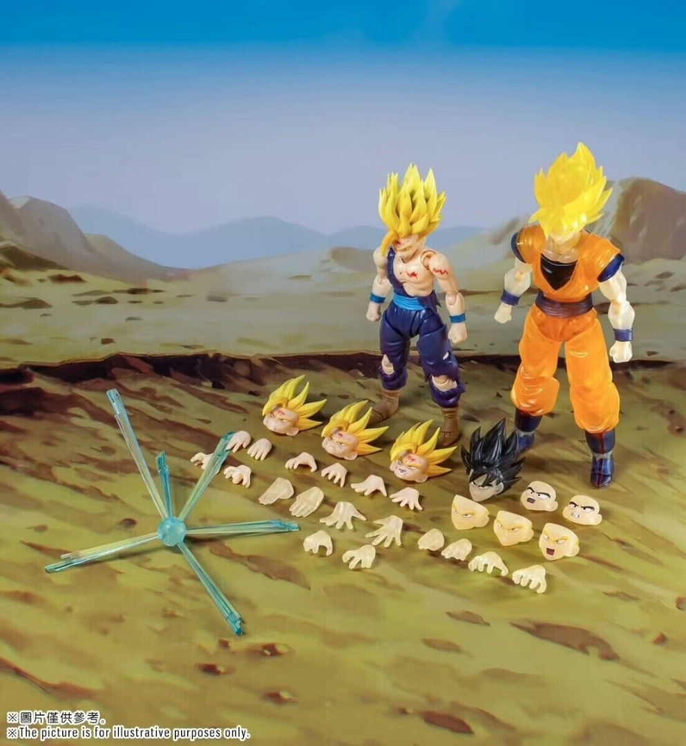 Demonical Fit Shf Father and Son Kamehameha Pack Goku and Gohan ...