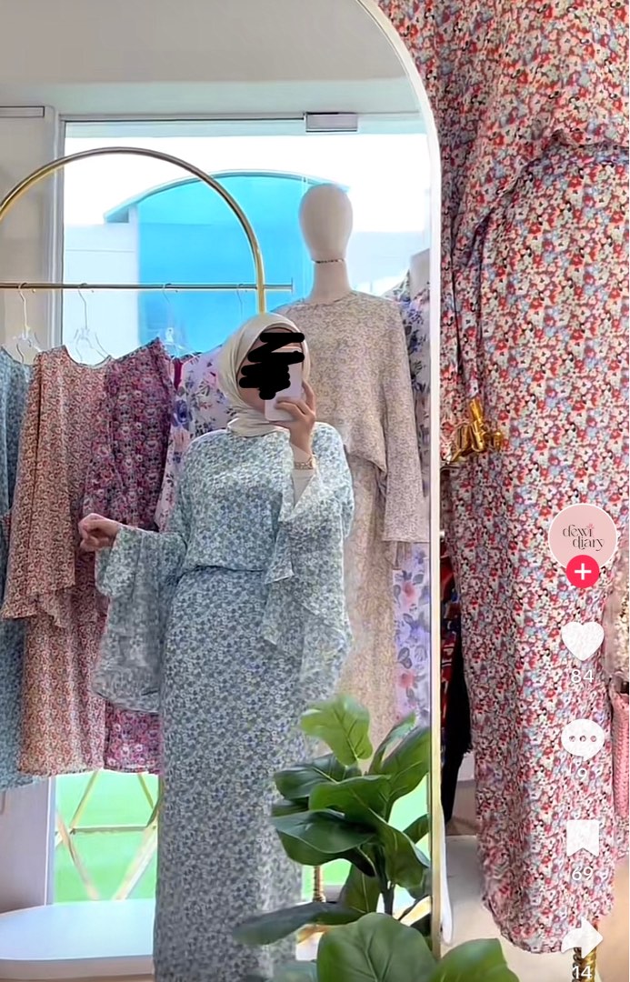 DEWI DIARY Alaia Kurung, Women's Fashion, Muslimah Fashion, Baju Kurung ...