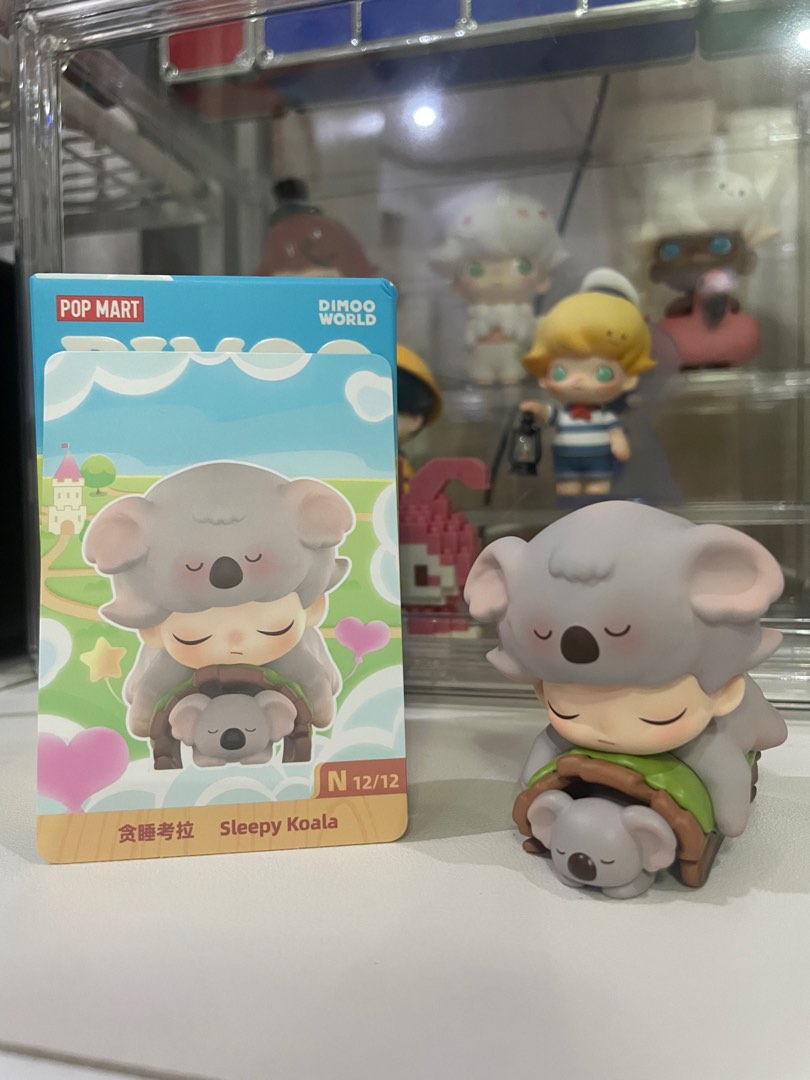 Dimoo: Animal Kingdom - Sleepy Koala, Hobbies & Toys, Toys & Games on ...