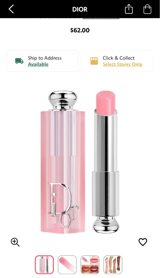 Dior Addict Lip Glow + freebies, Beauty & Personal Care, Face, Makeup ...