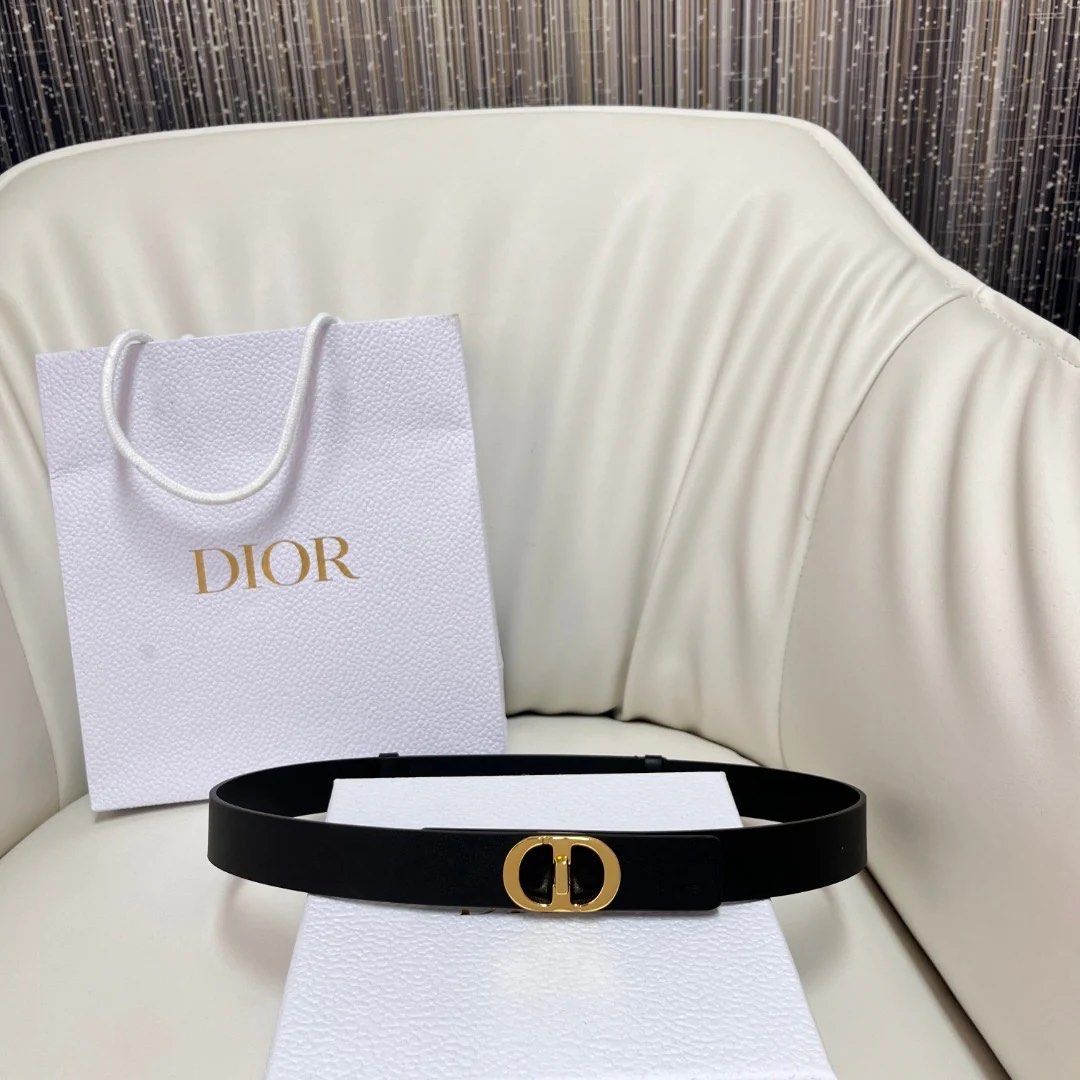 Dior Classic CD Belt Belt Super Wild Woman Girl Man Boy Leather Unisex ...