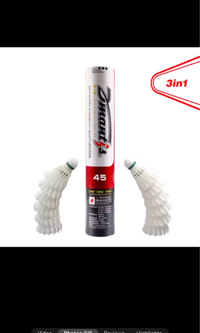 Dmantis D45 Shuttlecock, Sports Equipment, Sports & Games, Racket and ...