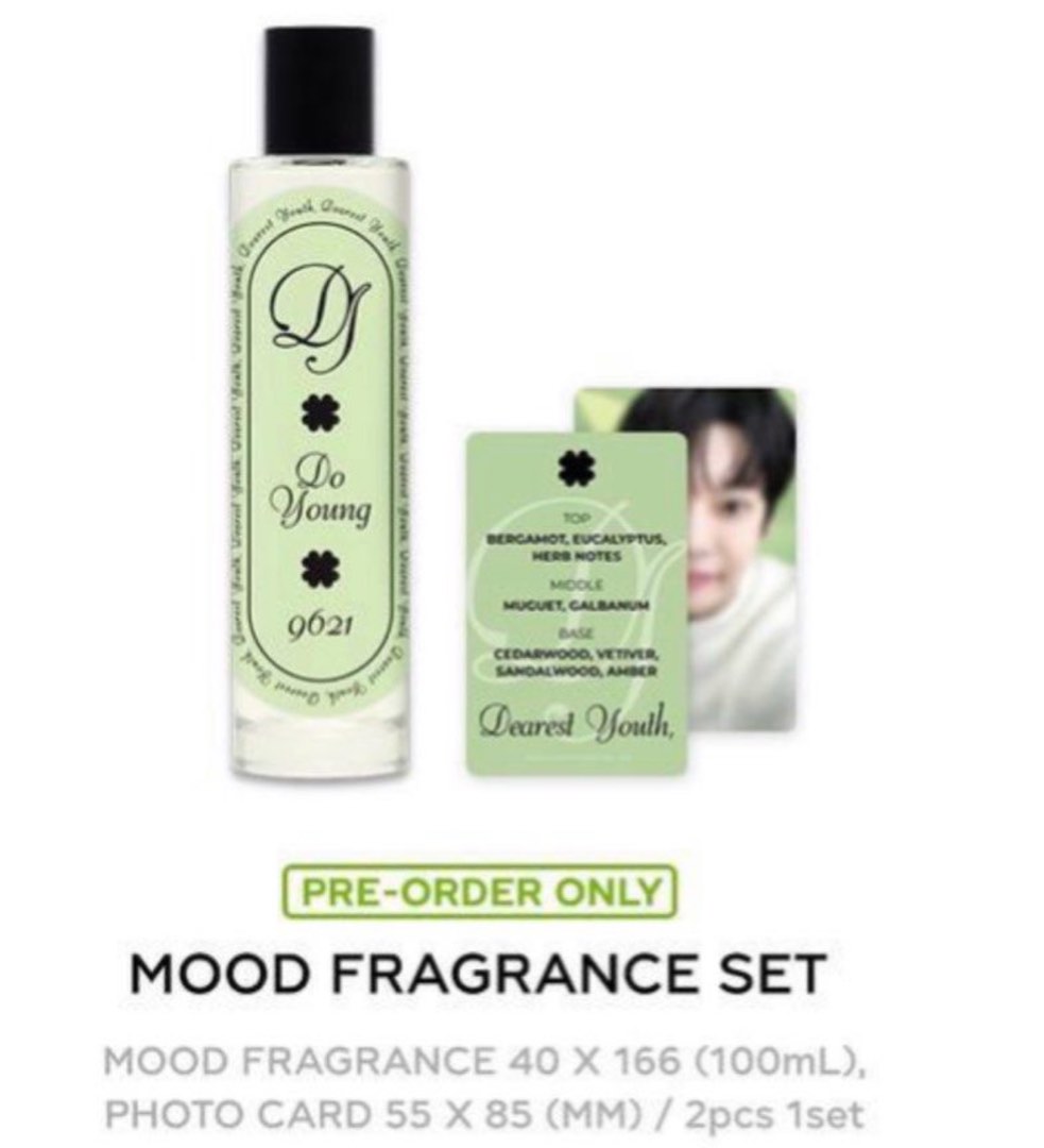 doyoung dearest youth mood fragrance set, Hobbies & Toys, Memorabilia ...