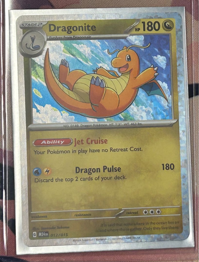 Dragonite Roaring Moon McDonald Holo #11,12, Hobbies & Toys, Toys ...