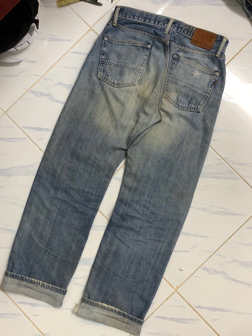 Edwin 505XX Selvedge Sashiko, Men's Fashion, Bottoms, Jeans on Carousell