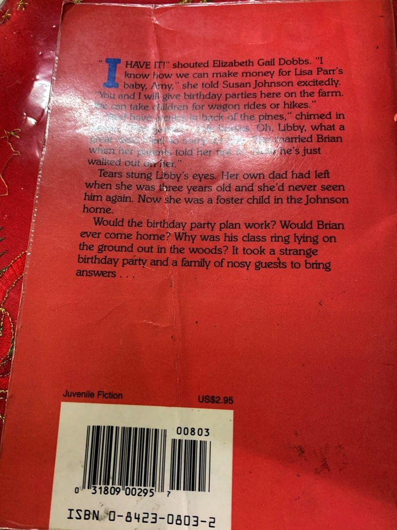 Elizabeth Gail and the Strange Birthday Party - Hilda Stahl, Hobbies ...