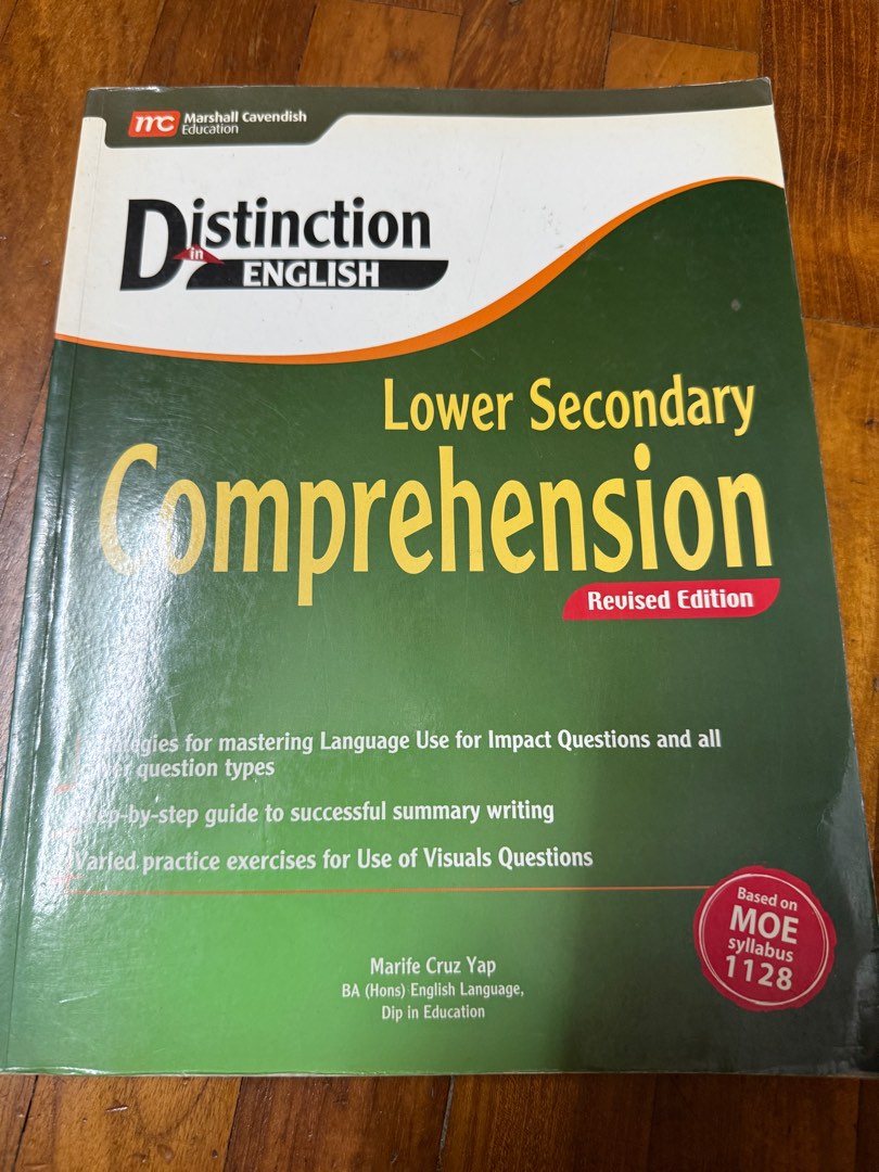 English Lower Secondary Comprehension, Hobbies & Toys, Books ...