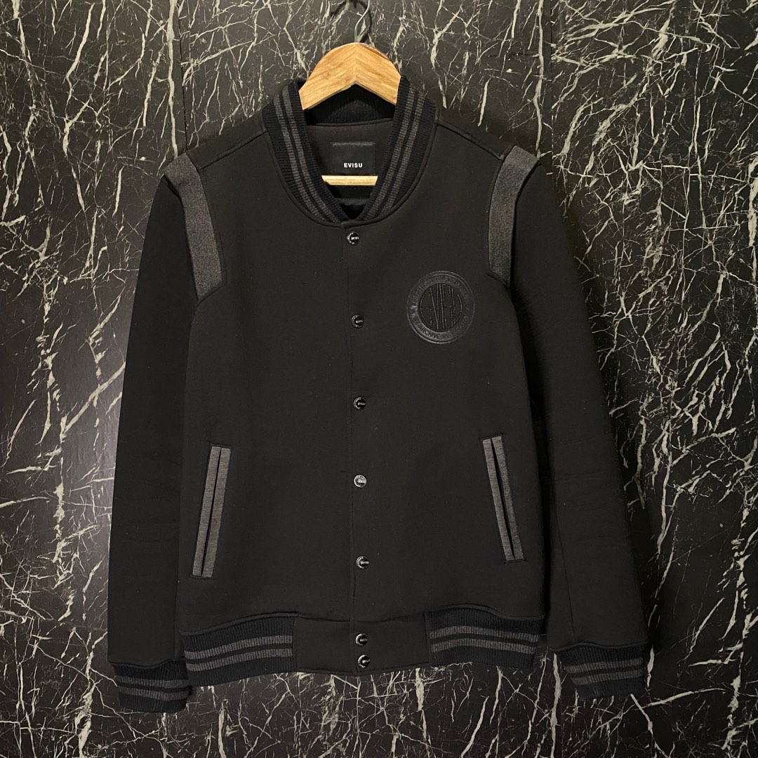 EVISU Varsity Jacket, Men's Fashion, Coats, Jackets and Outerwear on ...