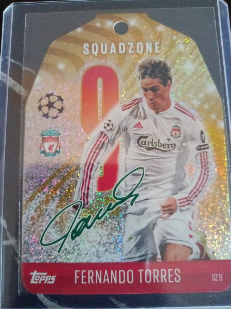 Fernando Torres Squadzone Topps Match Attax UCL UEFA Champions League ...
