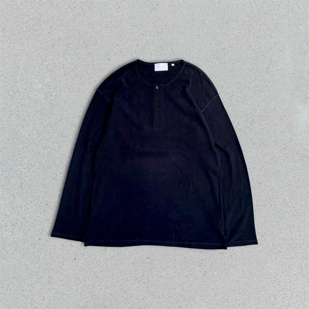 FOG MAIN LINE FEAR OF GOD X ERMENEGILDO ZEGNA HENLEY SHIRT, Men's ...