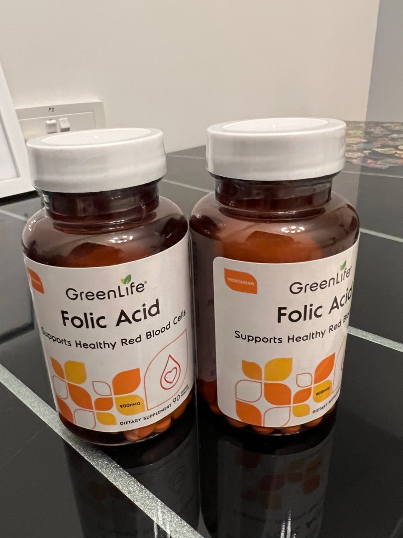 Folic Acid, Health & Nutrition, Health Supplements, Vitamins ...
