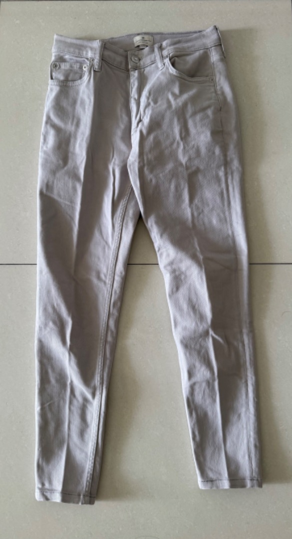 French Connection Grey Denim and Warehouse Utility Pants (Bundle of 2 ...