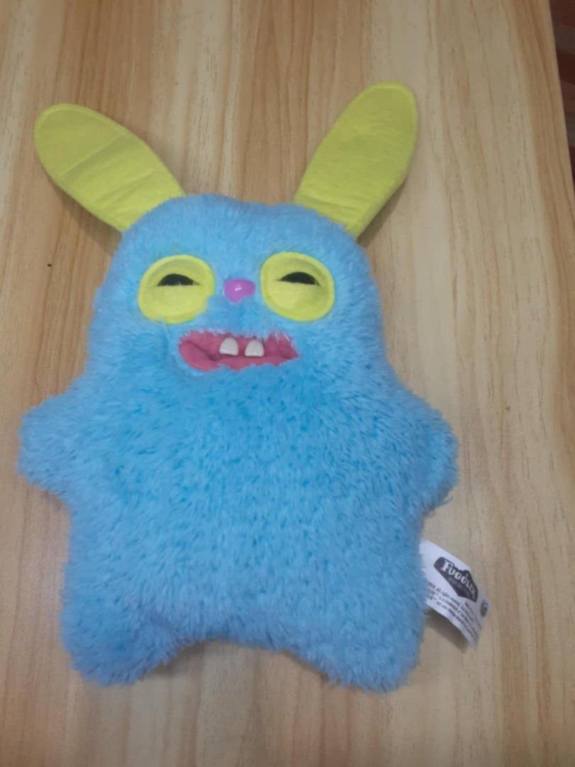 Fuggler - Blue Rabid Rabbit, Hobbies & Toys, Toys & Games on Carousell