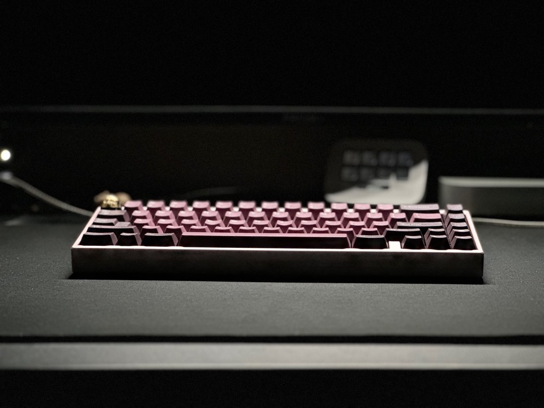 Fully built Keycult 1/65 Rose Gold and Charcoal, Computers & Tech ...