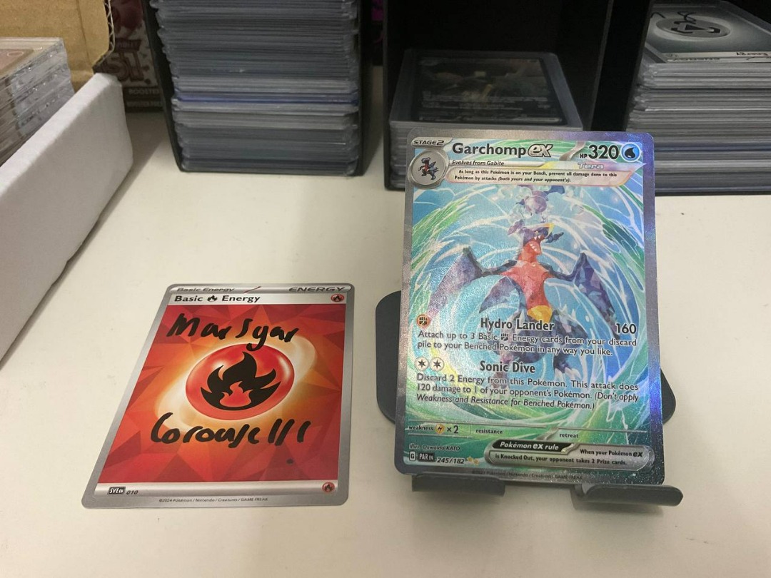 Garchomp SIR (PR), Hobbies & Toys, Toys & Games on Carousell