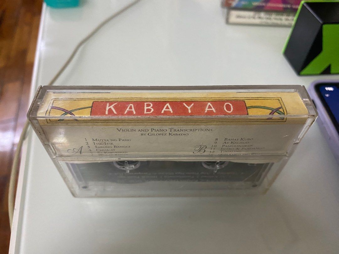 Gilopez Kabayao Plays Philippine Folk Songs - OPM Original Music Album Cassette Tape - Preloved ...