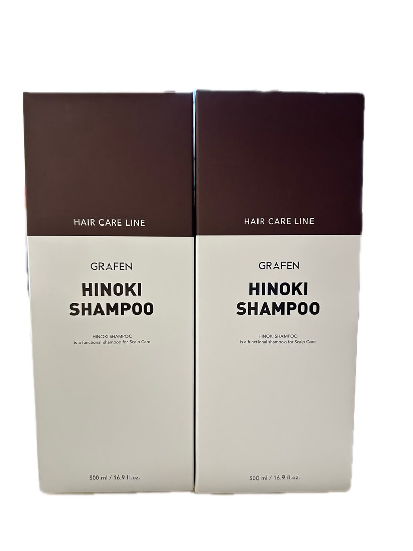 Grafen Hinoki Shampoo, Beauty & Personal Care, Hair Products on Carousell