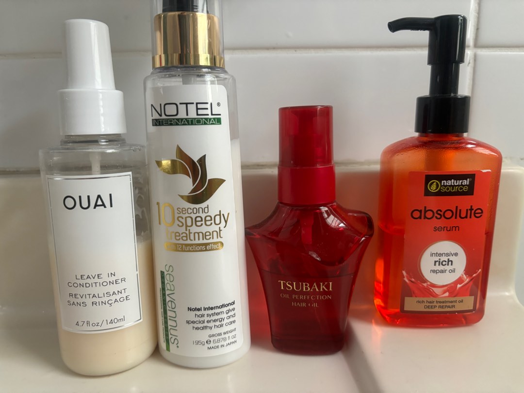 Hair serum $3 each, Beauty & Personal Care, Hair Products on Carousell