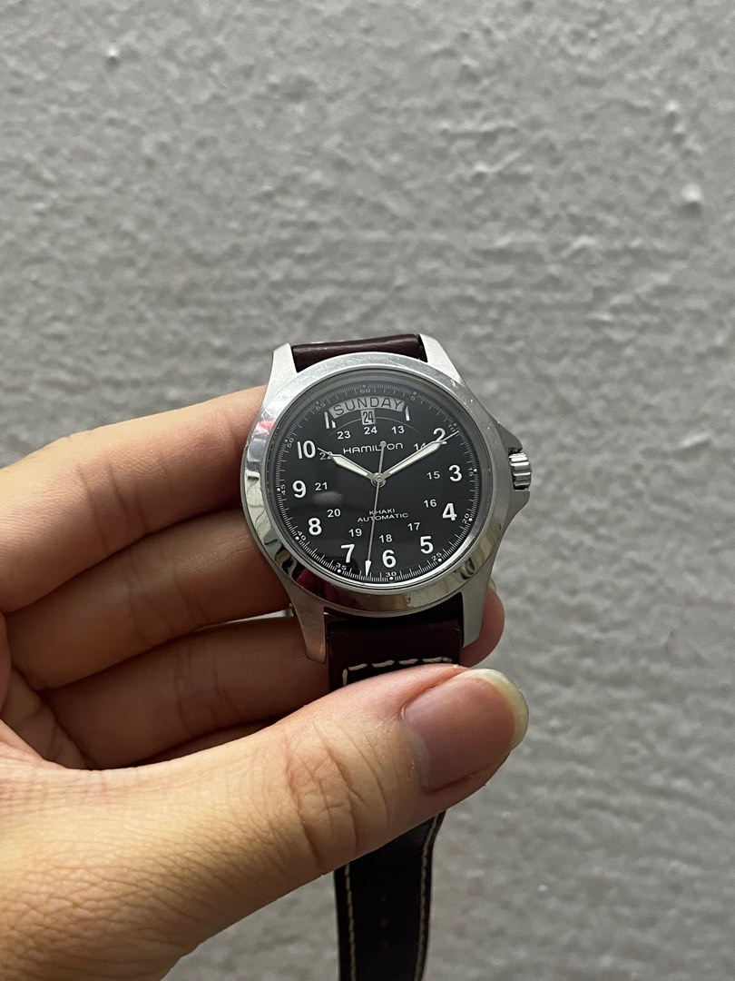 Hamilton khaki king automatic watch, Men's Fashion, Watches ...