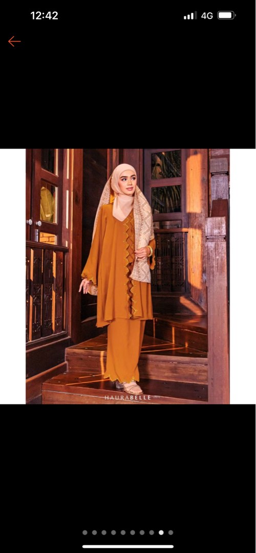 Haurabelle dang anum, Women's Fashion, Muslimah Fashion, Baju Kurung ...