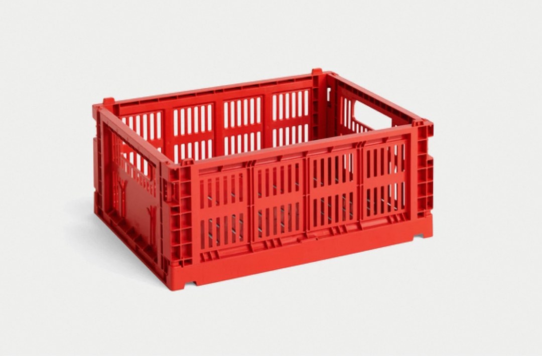 HAY crates - Red medium, Furniture & Home Living, Home Improvement ...