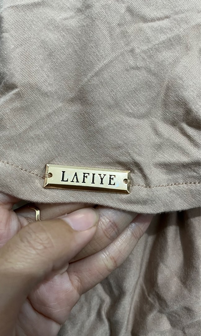 Hijab Lafiye Skiv Tie Instant, Fesyen Wanita, Muslim Fashion, Syal di Carousell