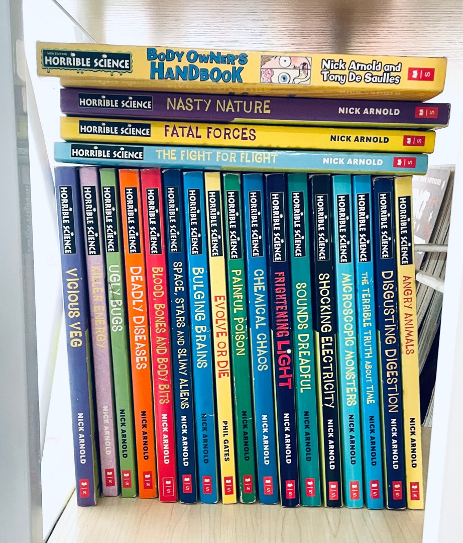 “Horrible Science” Book Series (21 QTY)– Fun & Fascinating Science for ...