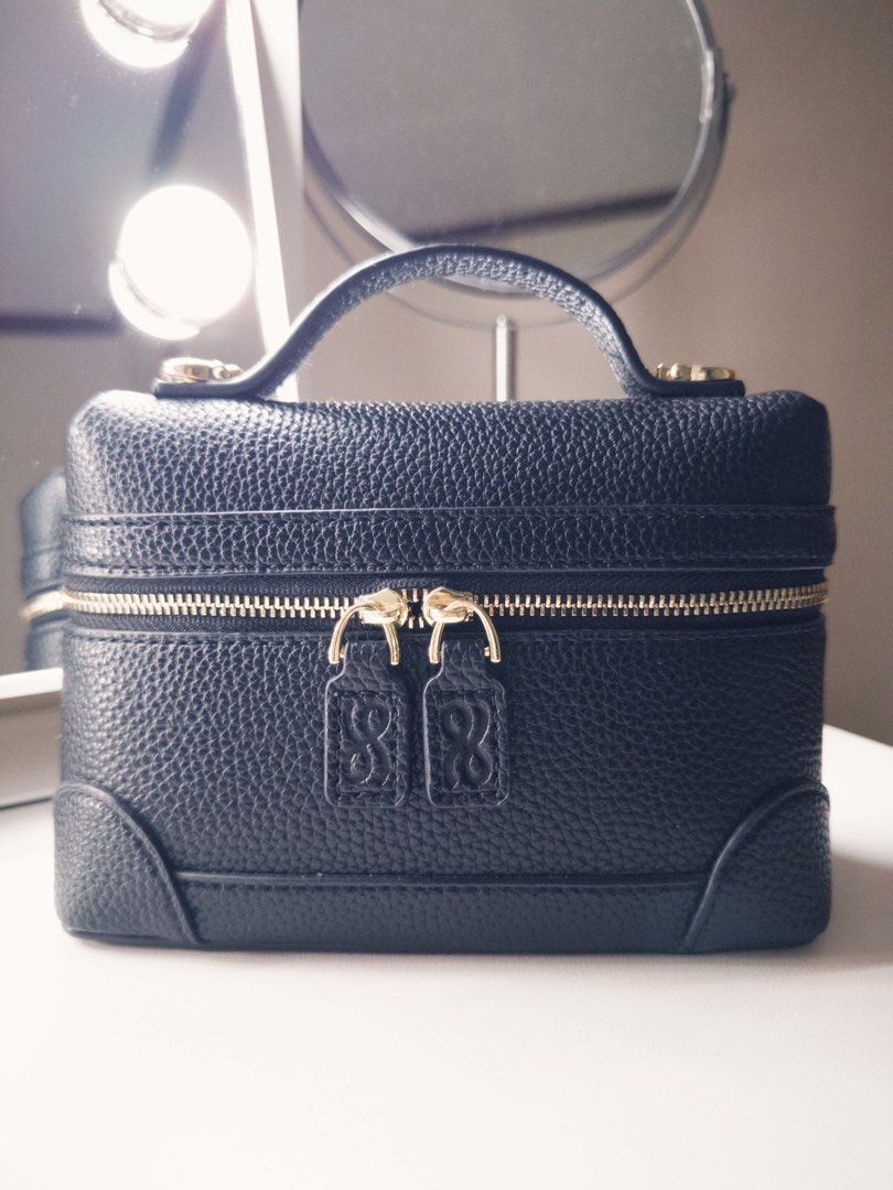 House of Little bunny Mini Kate PU Black, Women's Fashion, Bags ...