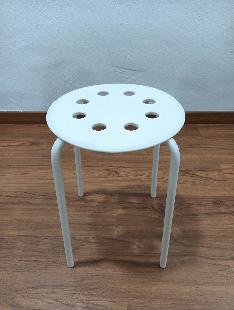 Ikea Marius stool 2 units | Marius bangku putih, Furniture & Home ...