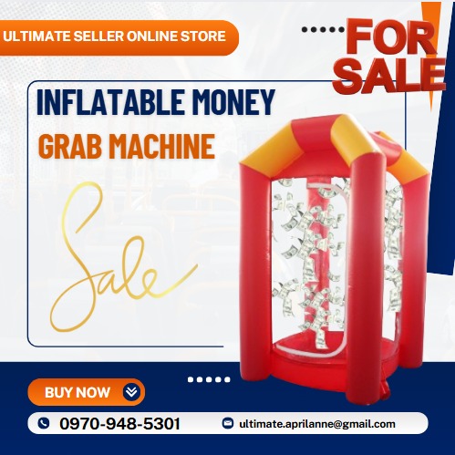 INFLATABLE MONEY GRAB MACHINE BRAND NEW, Looking For on Carousell
