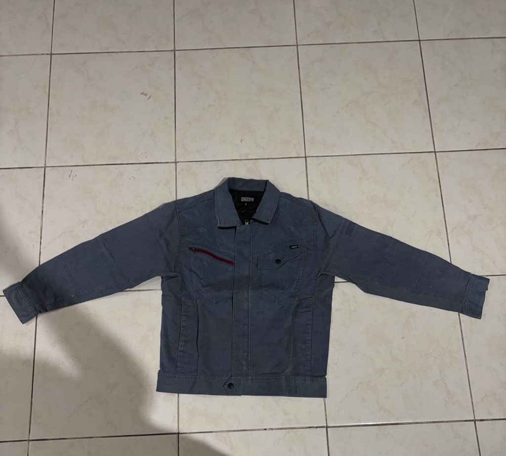 Jaket warna denim (not stussy, visvim, supreme, nbhd, wtaps, aries ...