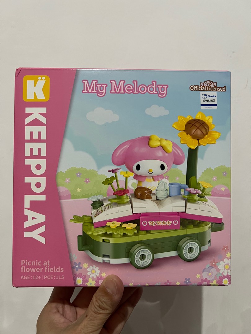 Keeplay My Melody Sanrio original, Bayi & Anak, Mainan & Baby Walker di Carousell