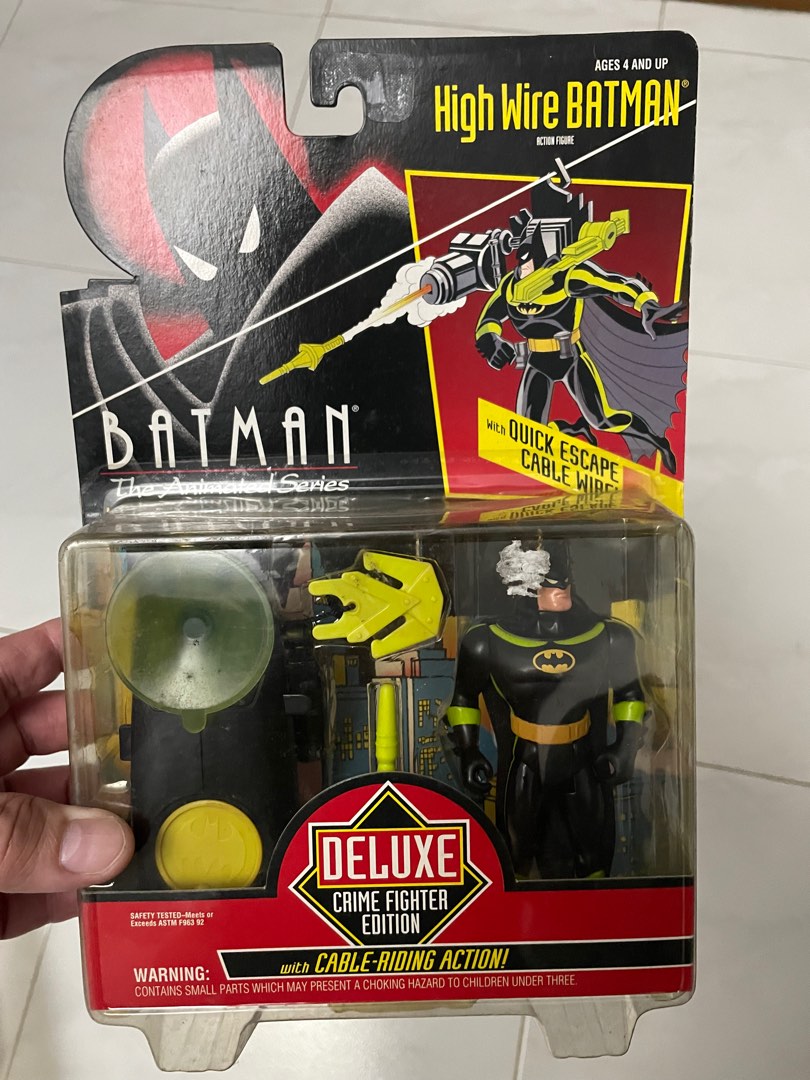 Kenner Vintage Batman The Animated Series (BTAS) Deluxe Crime Fighter ...