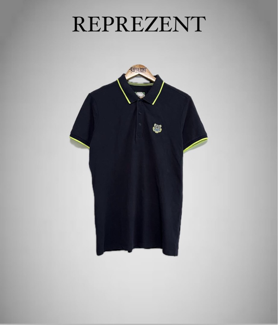 Ken/zo Pa/ris Polo Shirt In Navy Blue, Men's Fashion, Tops & Sets ...